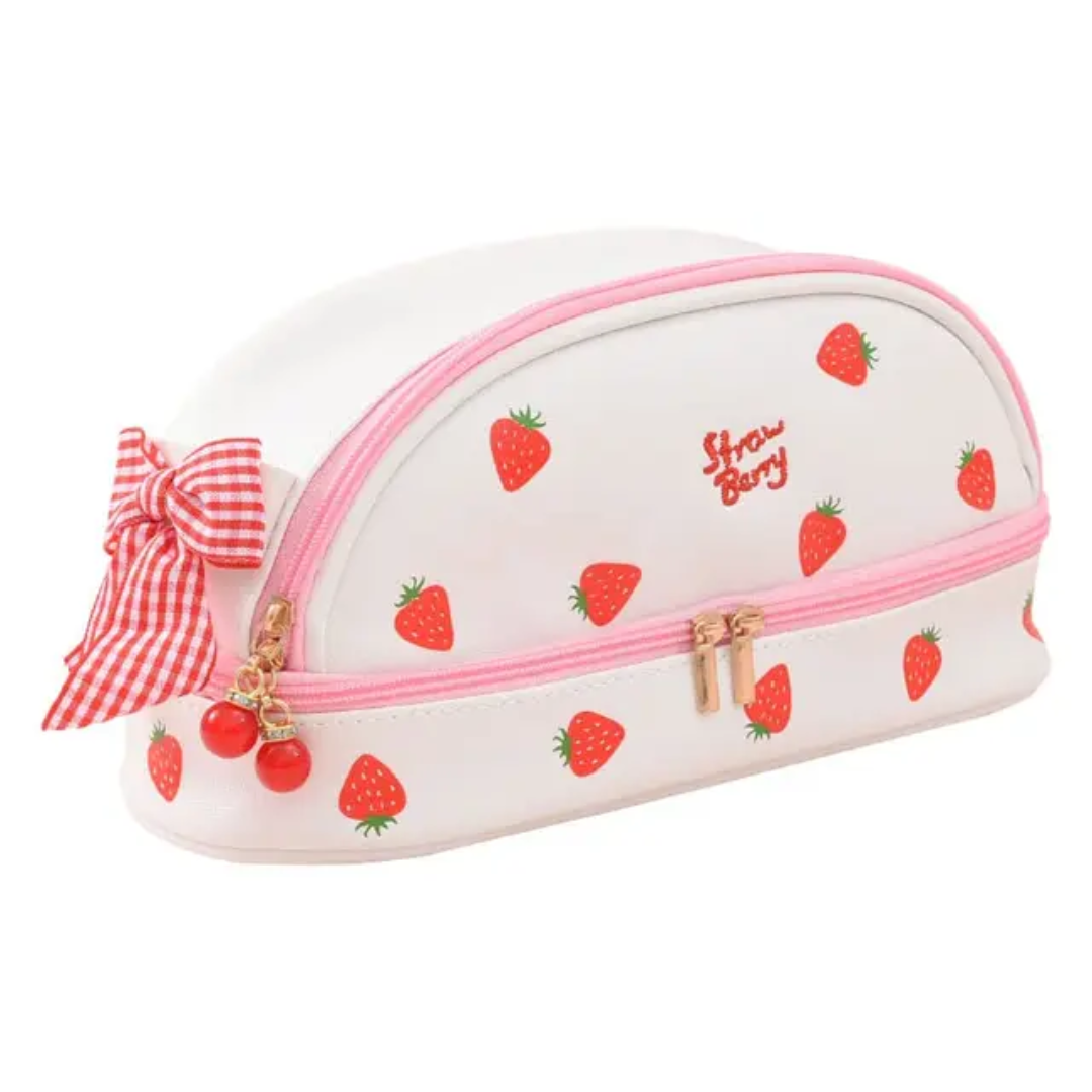 Strawberry Kiss Vanity Pouch
